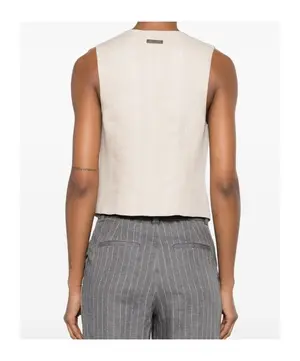 Peserico Single-breasted Waistcoat