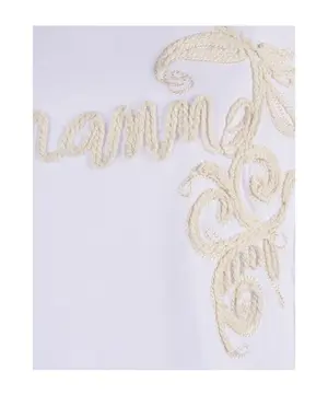 Ermanno Scervino Embroidered Logo T-shirt
