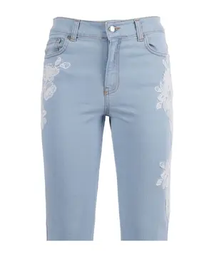 Ermanno Scervino Lace-patch Jeans