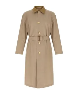 Auralee Belted Coat - No