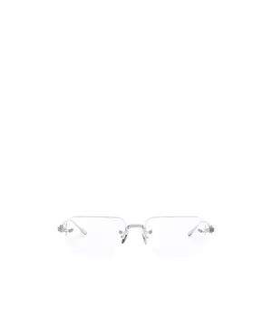 AKONI Eyeglasses - Bright Silver