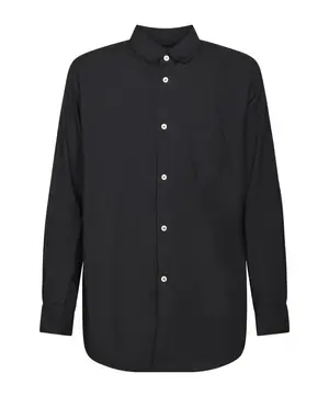 Comme Des Garçons Collared Long-sleeved Shirt