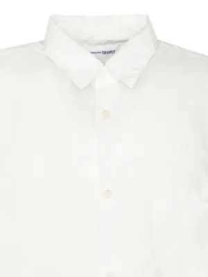 Comme Des Garçons Collared Long-sleeved Shirt