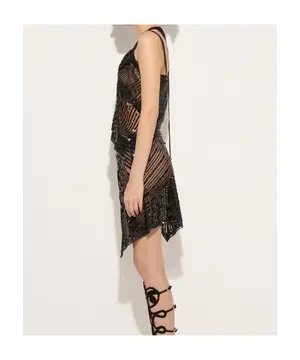 Emilio Pucci Embroidered Tulle Scarf Top