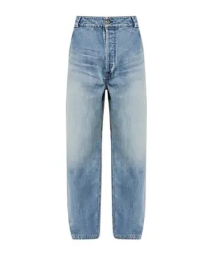 Fear Of God Contrast Stitching Jeans For Men