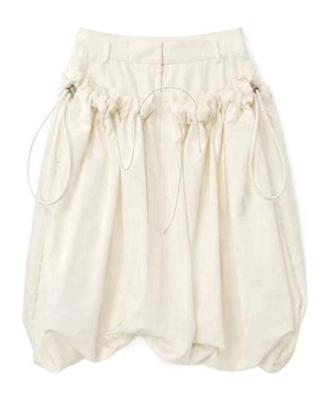 Sacai Drawstring Midi Skirt