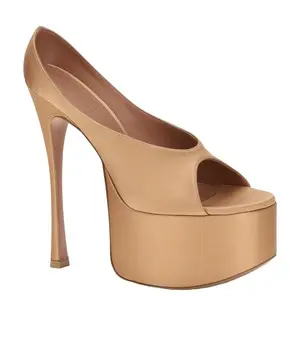 Amina Muaddi Anok Platform 155 Heeled Pumps