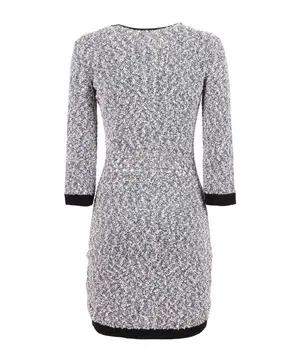 Elisabetta Franchi Slim Fit Knitted Mini Dress