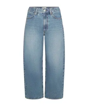 FRAME The Bow Crop Jeans - Blue