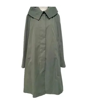 Dries Van Noten Long Sleeve Hooded Trench Coat