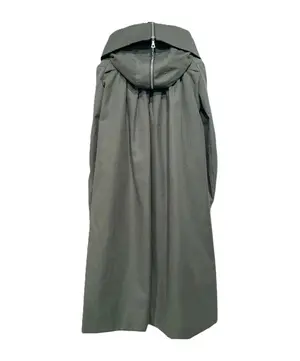 Dries Van Noten Long Sleeve Hooded Trench Coat