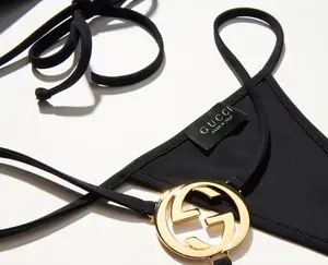 Gucci Interlocking G Stretch Jersey Bikini
