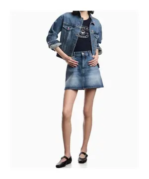 Emporio Armani Classic Denim Jacket - Blue