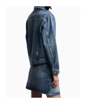 Emporio Armani Classic Denim Jacket - Blue