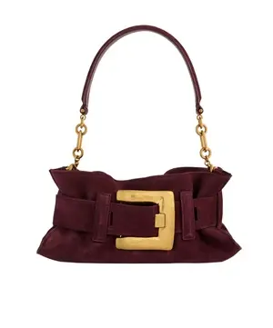 Balmain Anthem Mini Shoulder Bag - Red