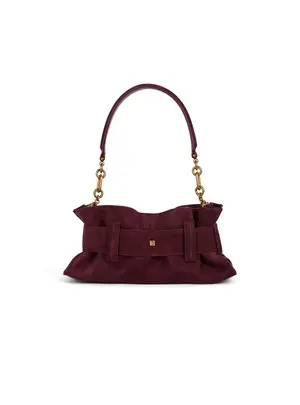 Balmain Anthem Mini Shoulder Bag - Red