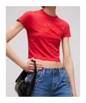 Gucci Cotton Jersey T-shirt With Print - Red