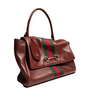 Gucci Medium Top Handle Bag - Maroon