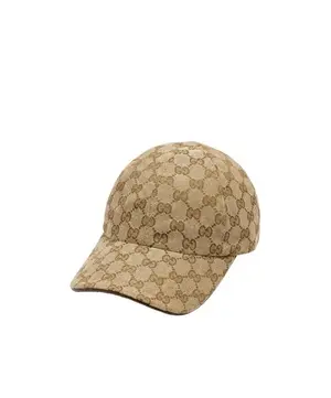 Gucci Gg Monogram Baseball Cap - Nude