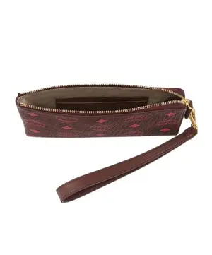 Mcm Ottomar Travel Pouch In Visetos