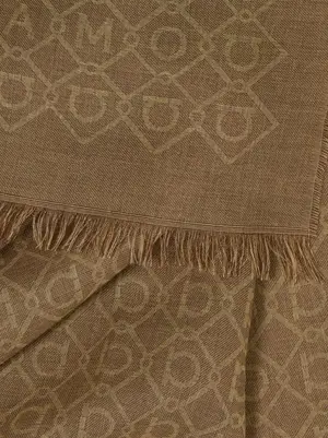 FERRAGAMO Gancini Logo Stole