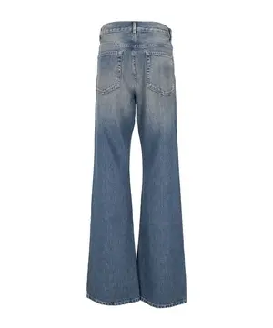 ANN DEMEULEMEESTER Stonewashed Wide-leg Jeans - No