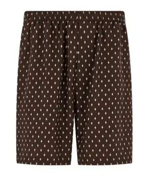 FERRAGAMO Geometric Print Bermuda Shorts