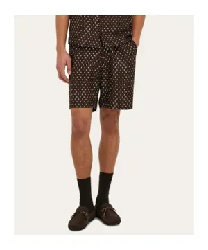 FERRAGAMO Geometric Print Bermuda Shorts