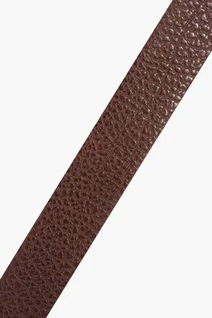 Brunello Cucinelli Leather Buckle Belt