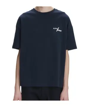 A.p.c. Fragment Logo T-shirt - Black