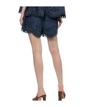 Zimmermann Mahon Embroidered Shorts - No