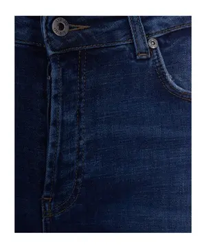 Liu Jo Turn-up Hem Distressed Jeans