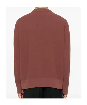 SONG FOR THE MUTE Oversized Sweater With Appliqu