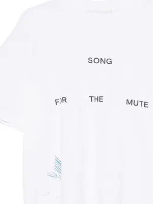 SONG FOR THE MUTE Logo Print T-shirt