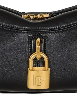 Balmain Small Pulse Bag In Smooth Leather