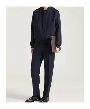 Givenchy Striped Bomber Jacket - Black