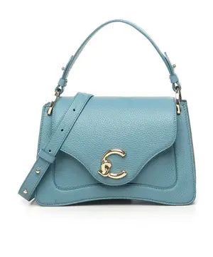 COCCINELLE C-me Small Flap Logo Tote Bag