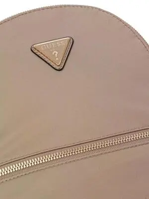 Guess Logo Plaque Zip-around Backpack