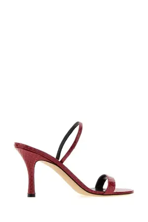THE ROW Round-toe High-heeled Sandals