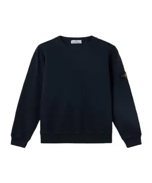 Stone Island Regular Fit Raglan Crew Neck Sweatshirt