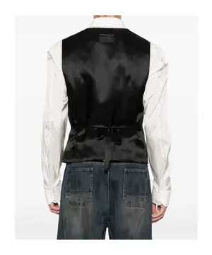 MAISON MARGIELA Pinstriped Button Vest