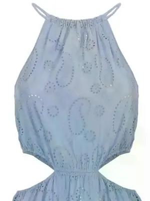 MC2 SAINT BARTH Kaby Broderie Anglaise Maxi Dress