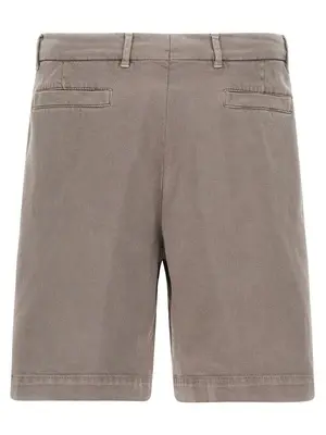 Brunello Cucinelli Belt Loop Shorts - Gray