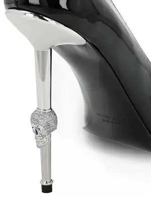Philipp Plein Skull Detail Stiletto Pumps