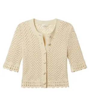 A.L.C. Simon Crocheted Cardigan