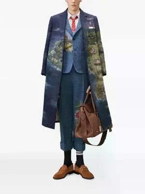 Thom Browne Lighthouse-embroidery Dinner Jacket