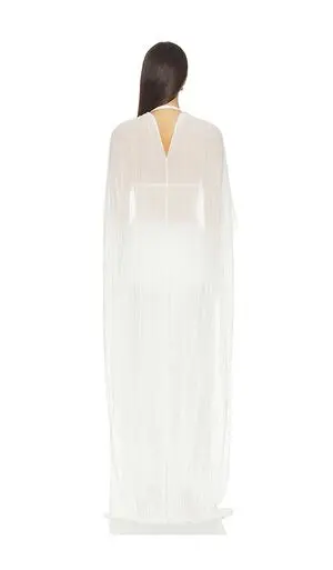 Simkhai Genoa Sheer Jersey Cape