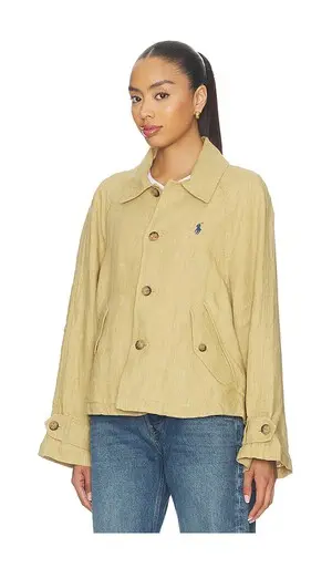 Polo Ralph Lauren Linen Windbreaker Jacket