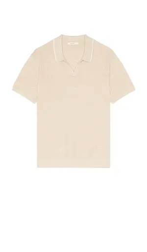 Marine Layer Greyson Knitted Polo In . Also