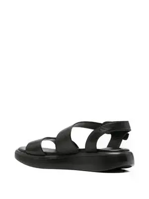 SERGIO MORETTI FIRENZE Leather Buckle-fastening Sandals